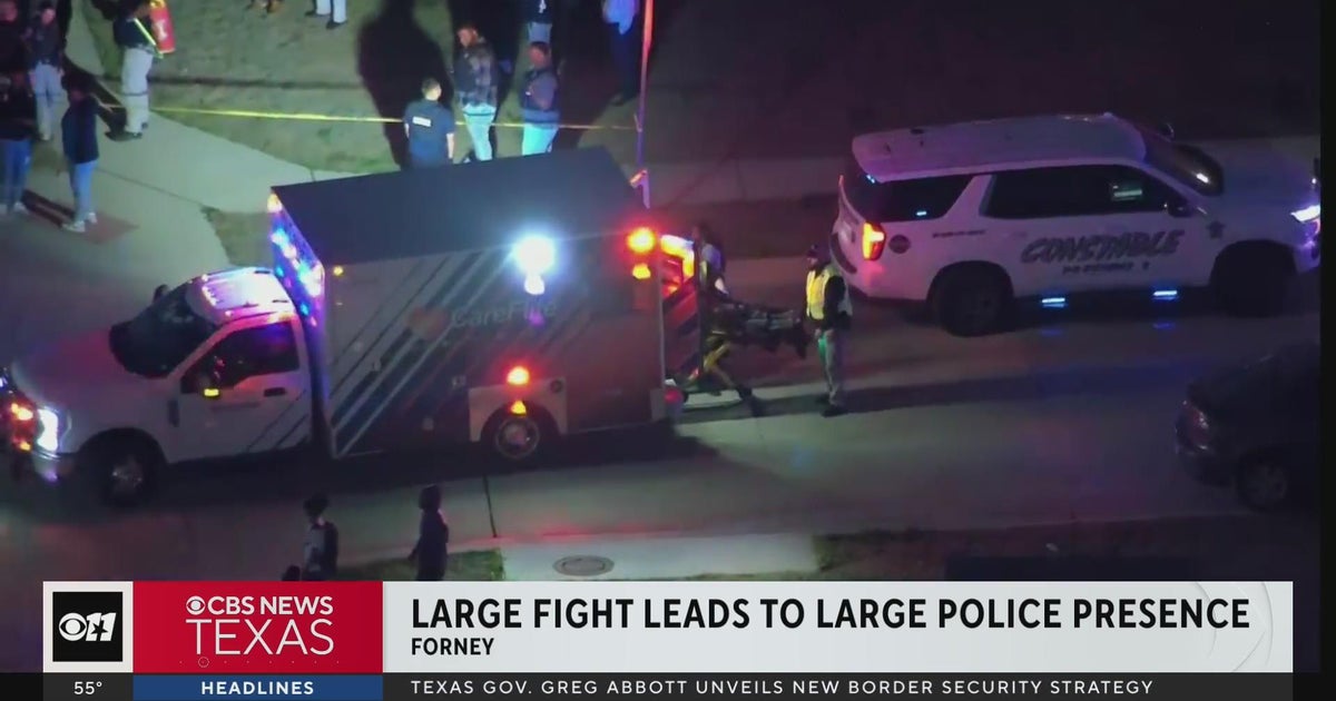 2 first responders, 1 juvenile injured in large Forney fight, multiple ...