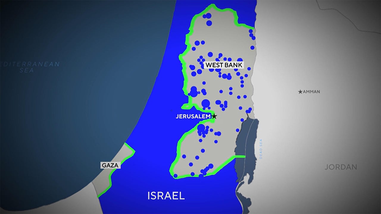 West Bank Map