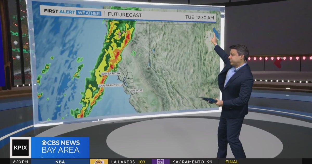First Alert Weather Saturday evening forecast 12-21-2024 - CBS San ...