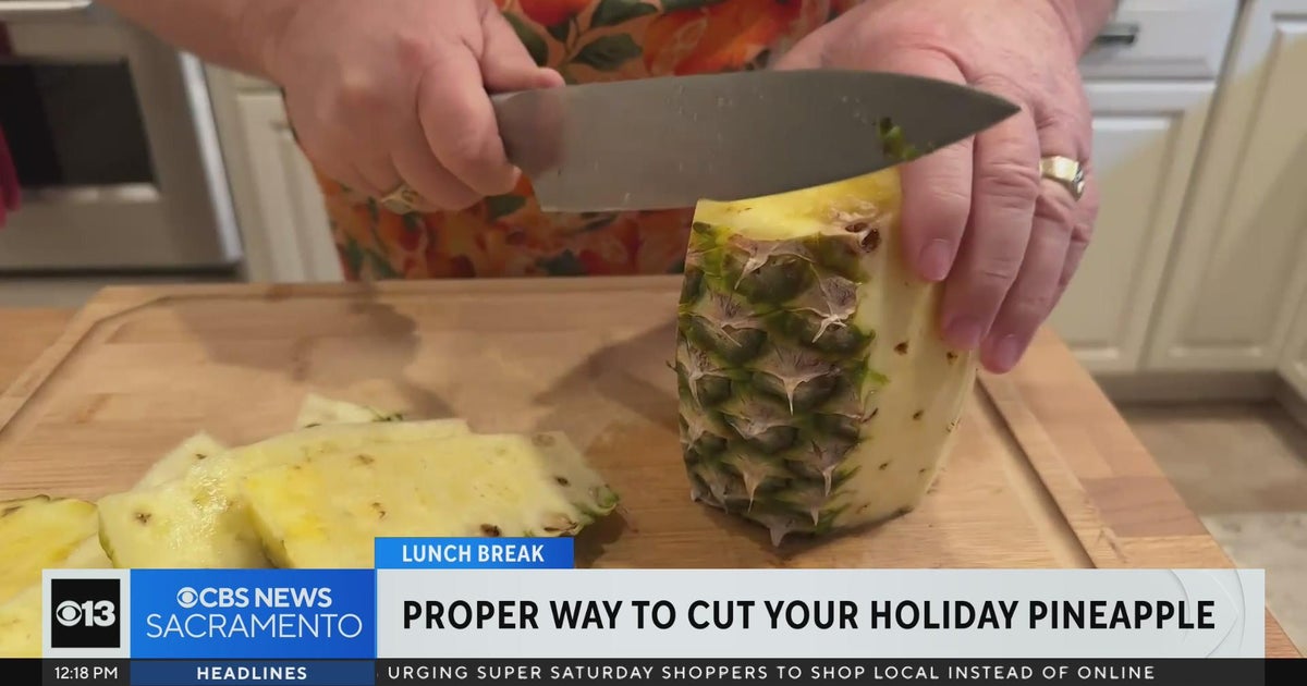 How to choose and cut the perfect holiday pineapple | Lunch Break with ...