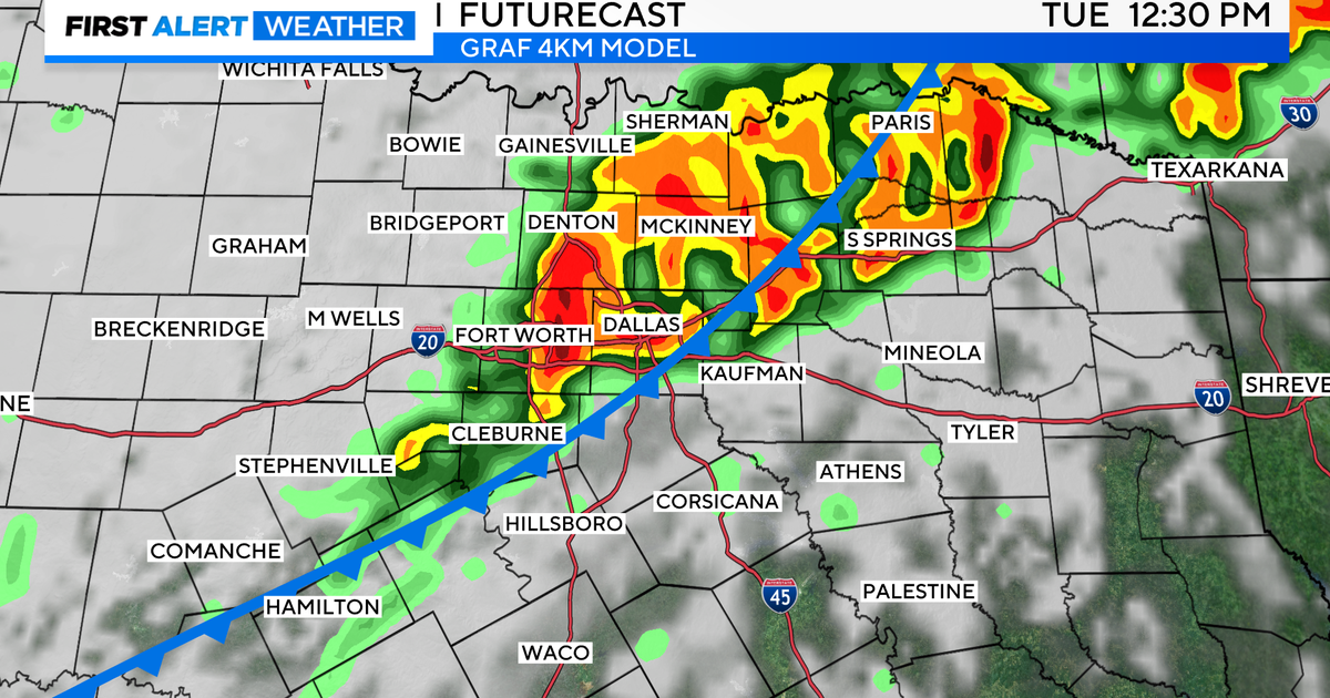 Possible storms on Christmas Eve prompt a First Alert Weather Day - CBS ...