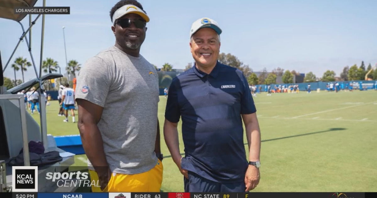 Helping the Chargers on & off the field - CBS Los Angeles
