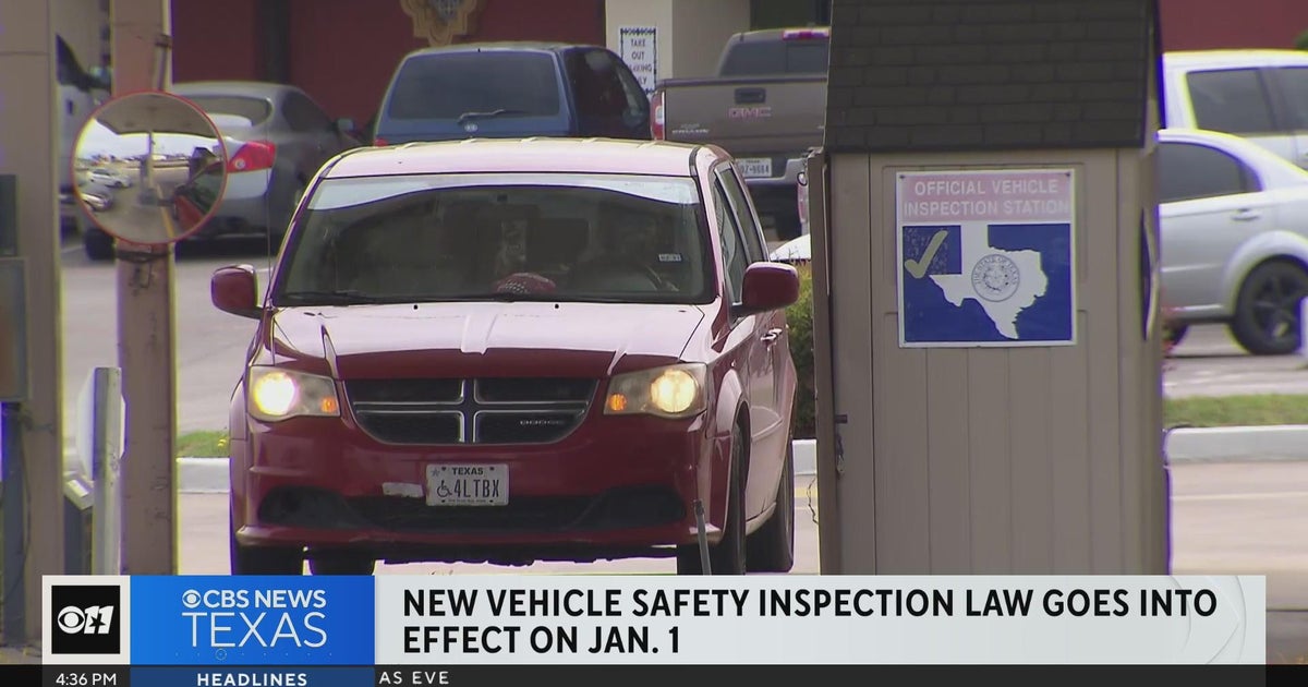 New Texas law eliminates annual safety inspections, emissions tests ...
