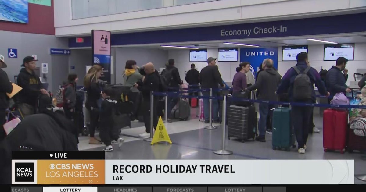 Another busy travel day expected on the roads, in the sky - CBS Los Angeles Another busy travel day expected on the roads, in the sky - CBS Los Angeles
