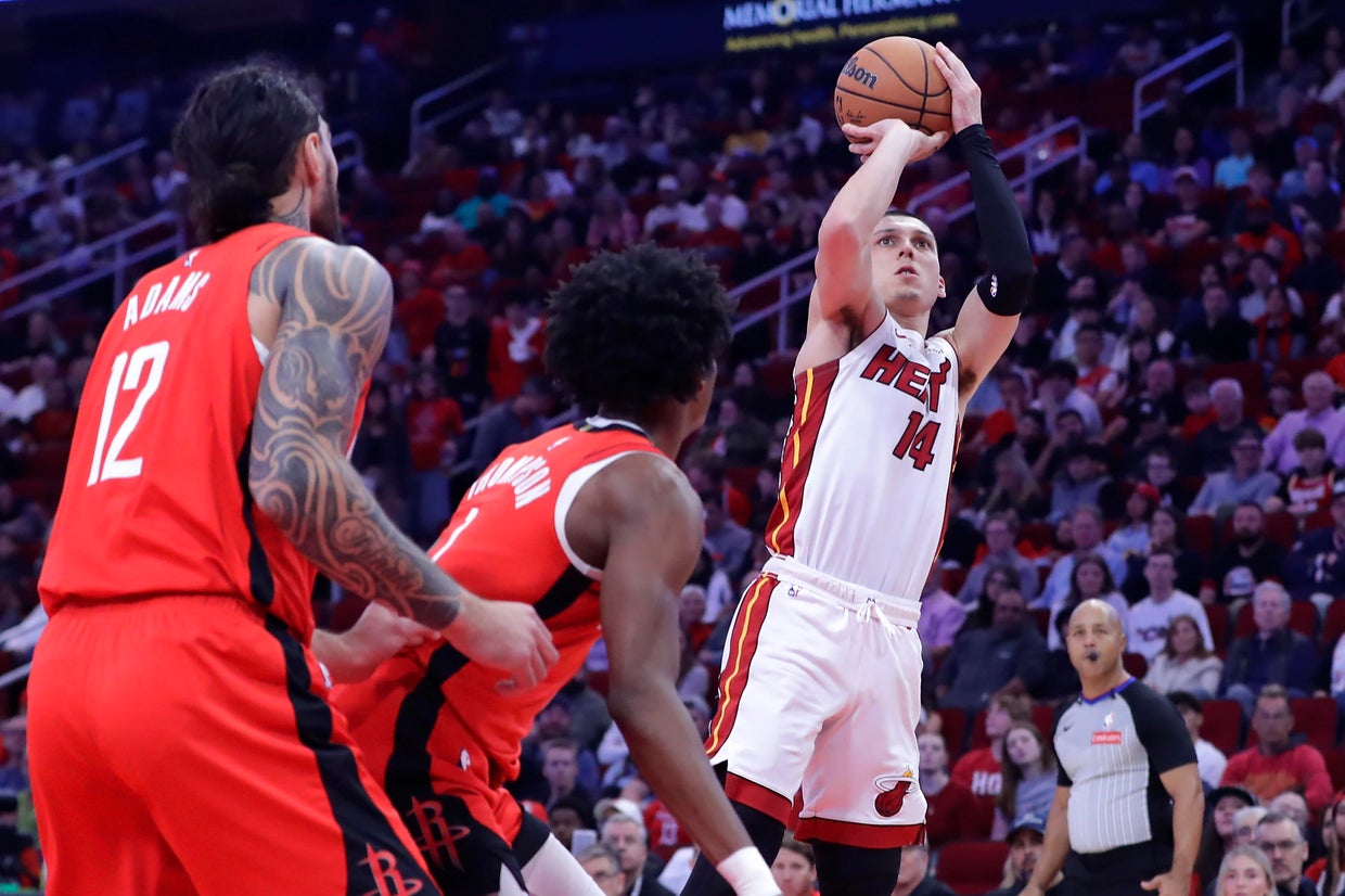 Herro leads Miami Heat over Houston Rockets 104-100 in game marred by ...