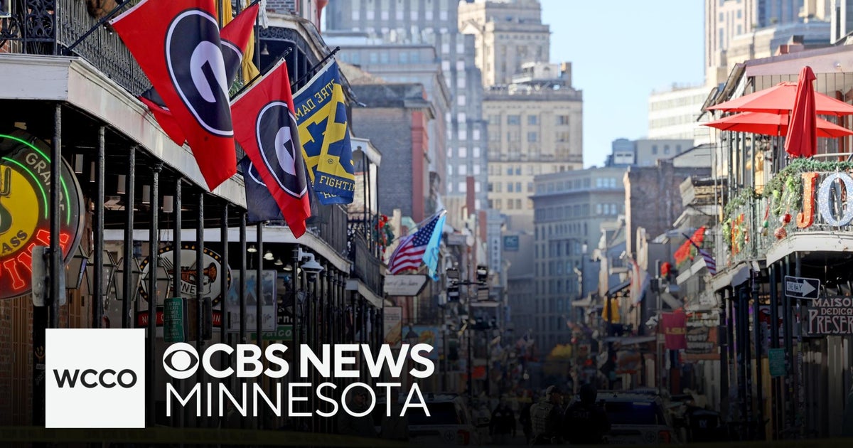 Driver kills 10 after driving through crowd in New Orleans - CBS Minnesota