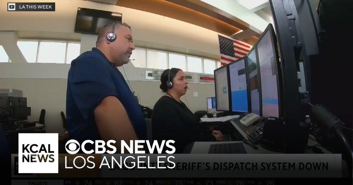 LA County Sheriff’s dispatch system remains down - CBS Los Angeles