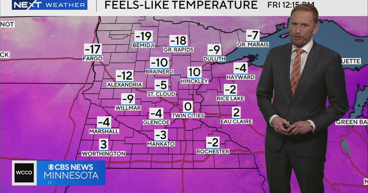NEXT Weather: Noon report for Minnesota from Jan. 3, 2025 - CBS Minnesota