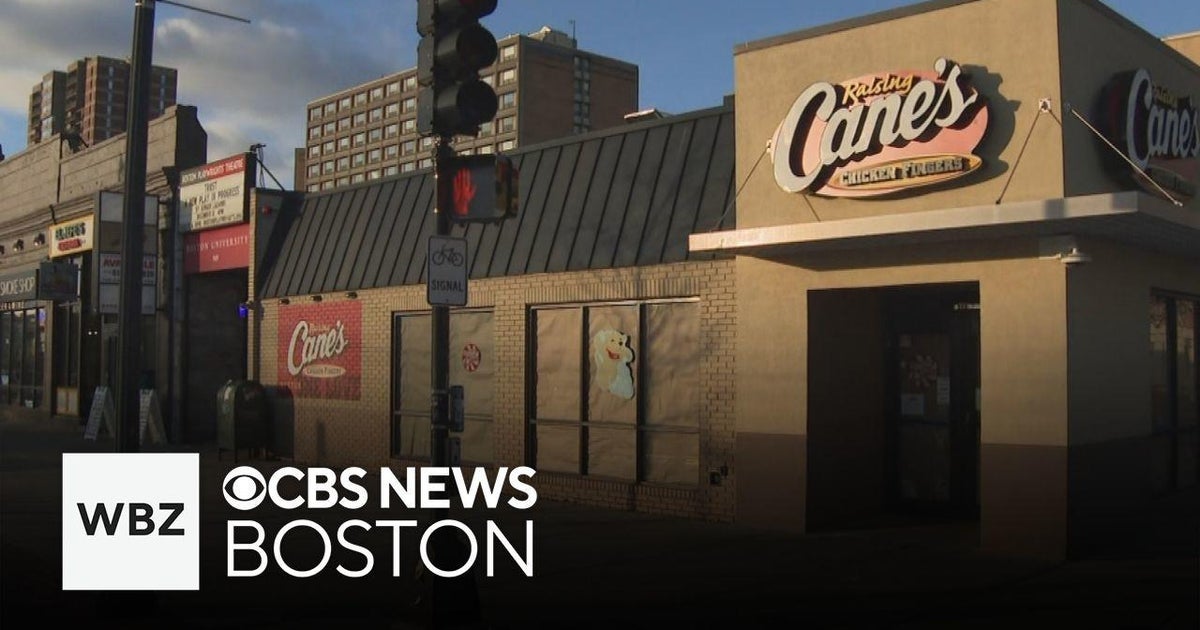 Raising Cane's in Boston temporarily closes due to foul odor - CBS Boston