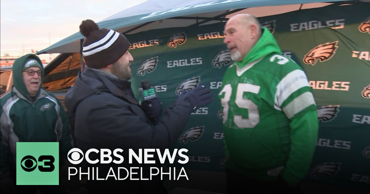 Eagles fans brave the bitter cold for Sunday's game against the New ...