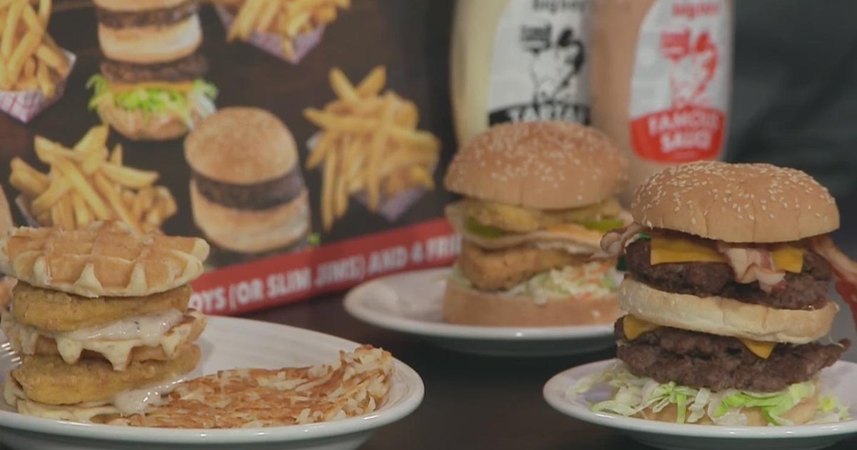 Big Boy unveils new double decker burger menu - CBS Detroit
