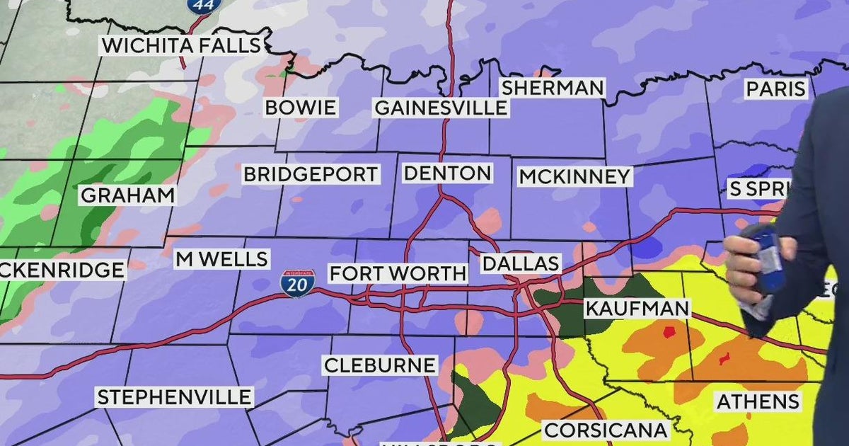 Mix of sleet, snow to arrive in North Texas early Thursday morning ...