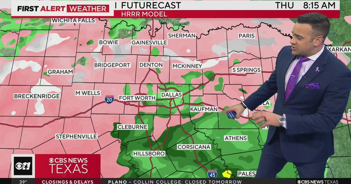 Mix of rain, sleet and snow begins early Thursday morning in western ...