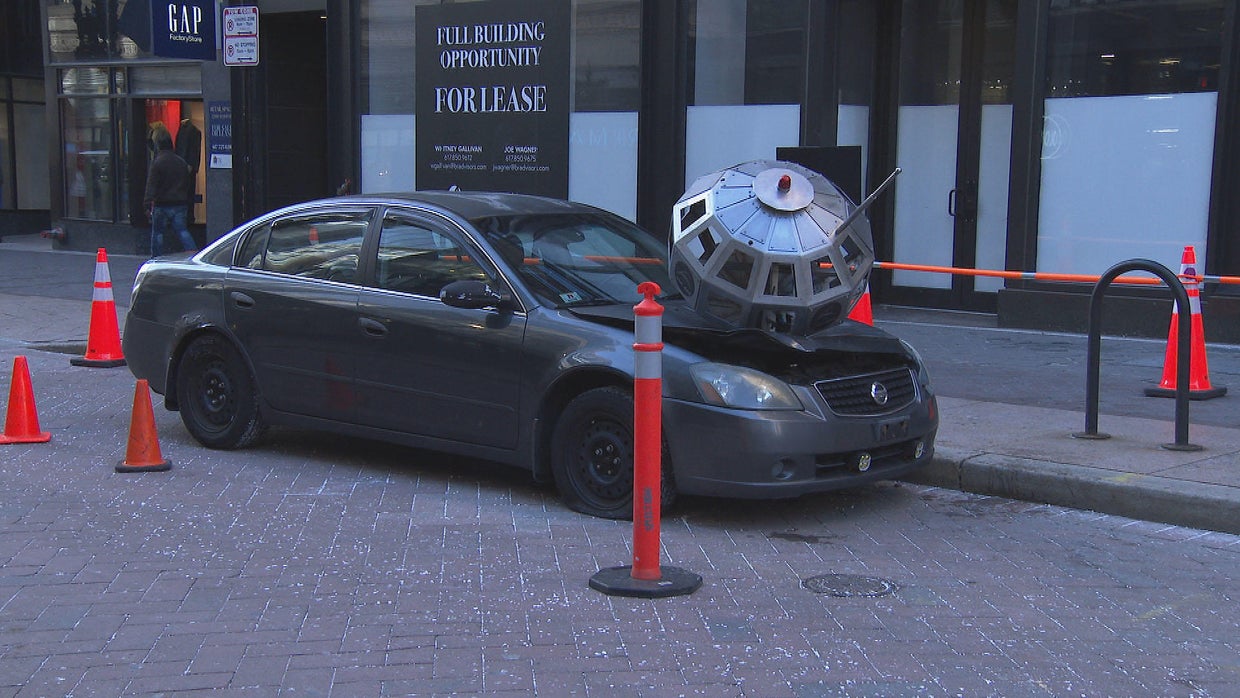 What are those giant pink inflatable sculptures in downtown Boston ...