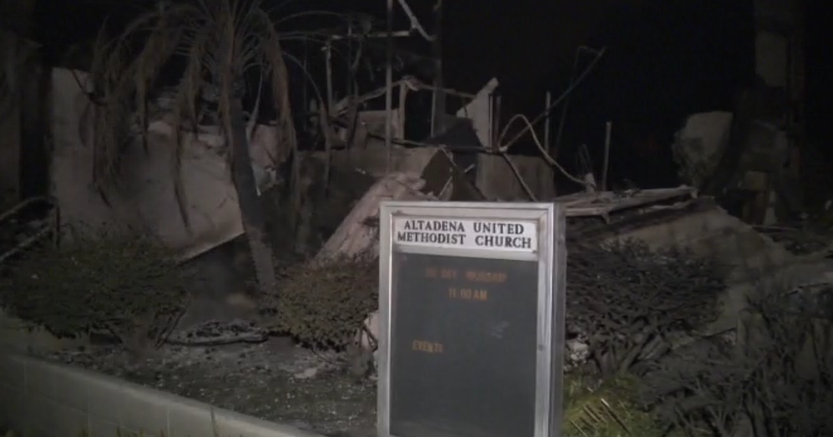 Several houses of worship among buildings razed by Eaton Fire in ...