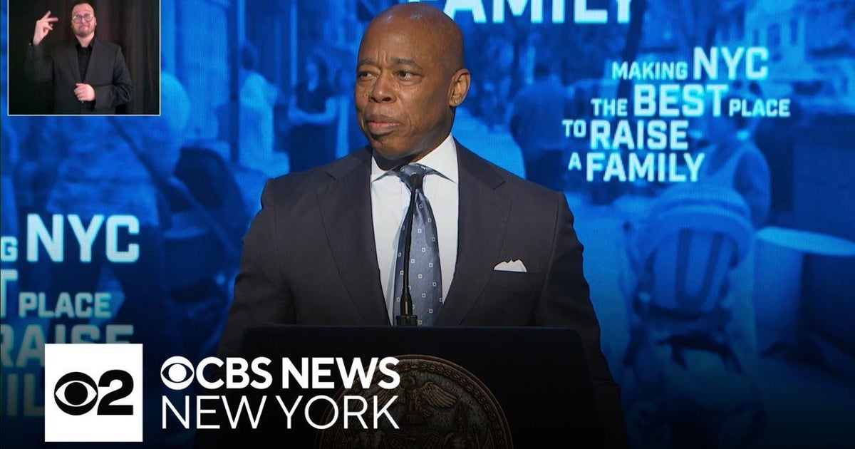NYC Mayor Eric Adams uses 2025 State of the City to lay out ambitious agenda - CBS New York
