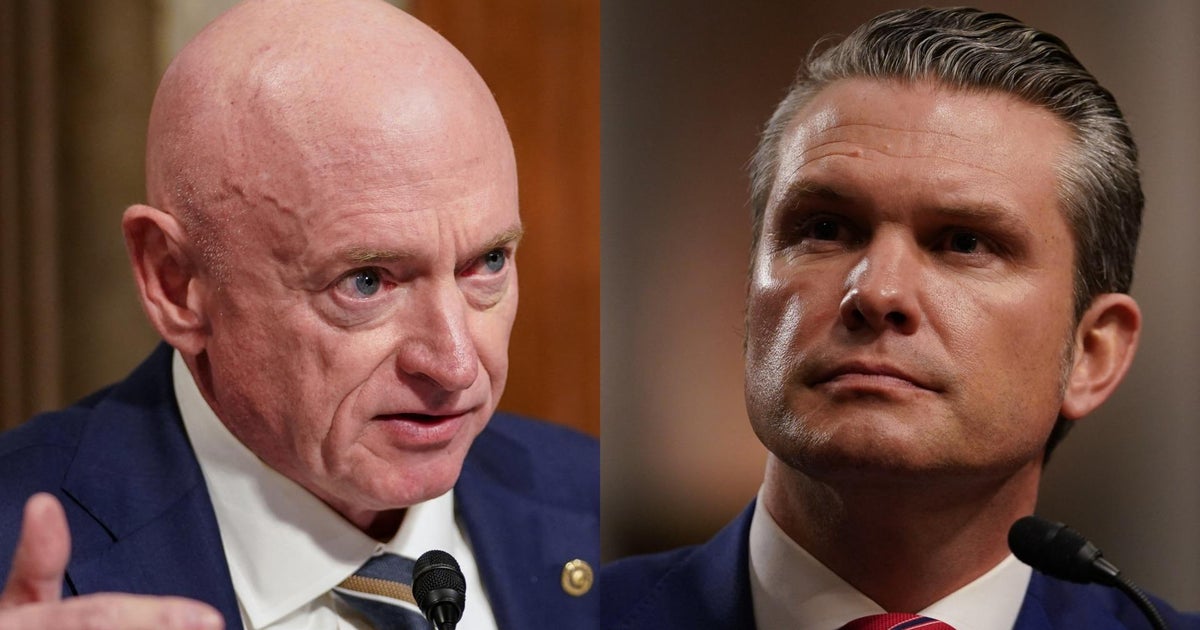 Sen. Kelly on Hegseth's apparent alcohol abuse at work functions - CBS News