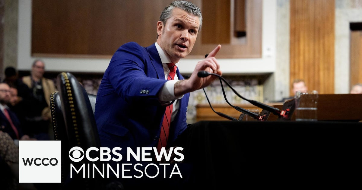 Pete Hegseth questioned at Senate confirmation hearing - CBS Minnesota