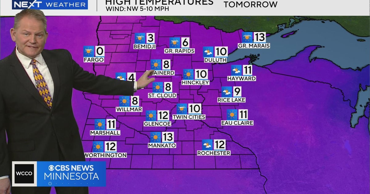 NEXT Weather: 6 p.m. report for Minnesota on Jan. 13, 2025 - CBS Minnesota
