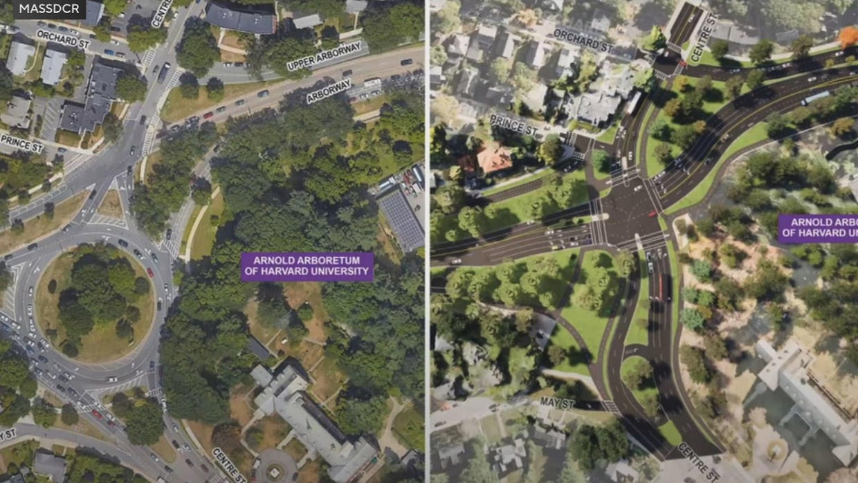 State plans to overhaul the Arborway in Boston, remove rotary - CBS Boston