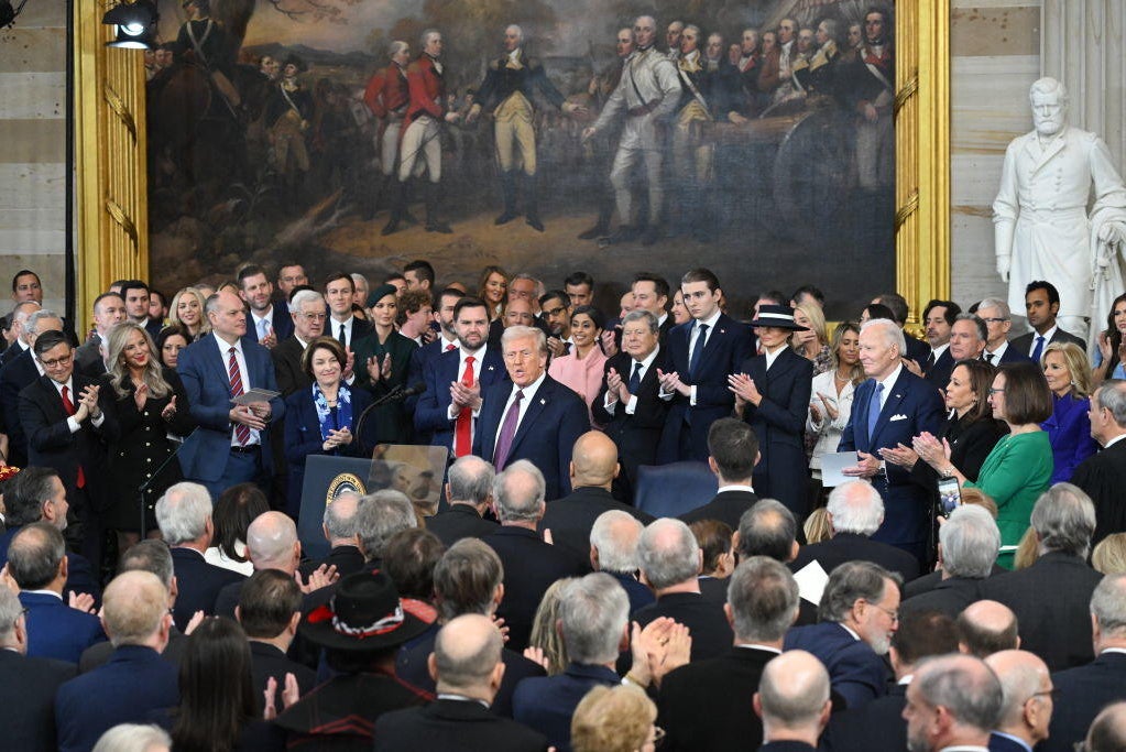 Trump sworn in on Inauguration Day as he vows "the golden age of ...