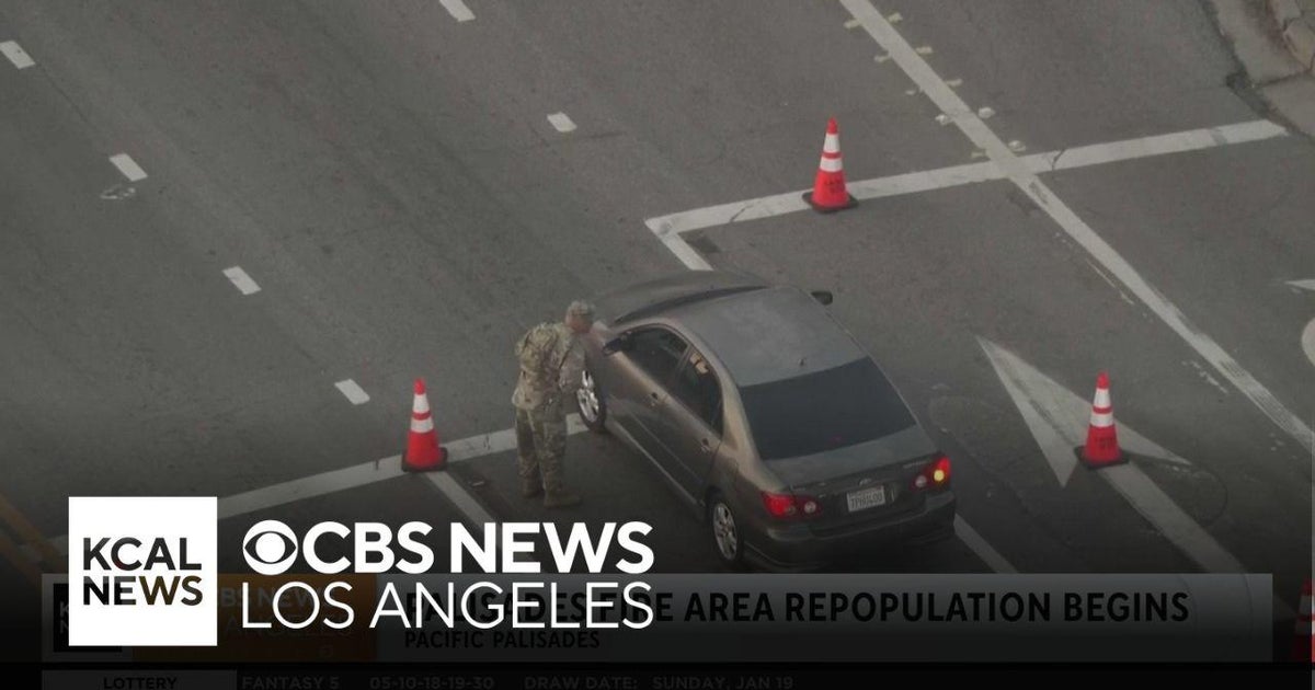 Some residents allowed to return to their homes in the Palisades Fire zone - CBS Los Angeles
