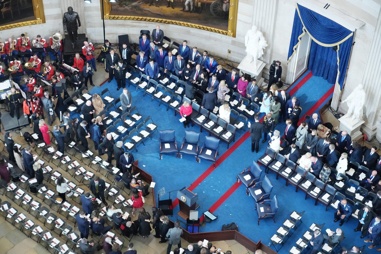 President Trump's 2025 inauguration in photos - CBS News