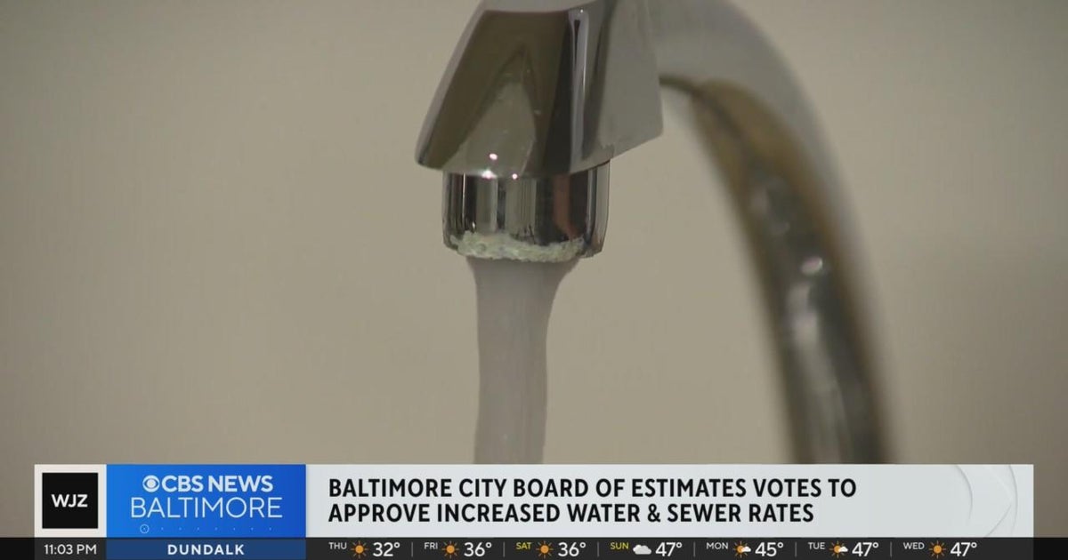 Baltimore DPW's water and sewer rate hike approved by city's spending ...