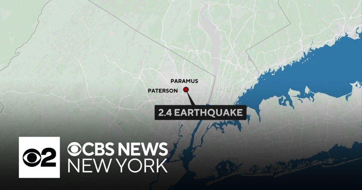Earthquake rattles part of New Jersey - CBS New York