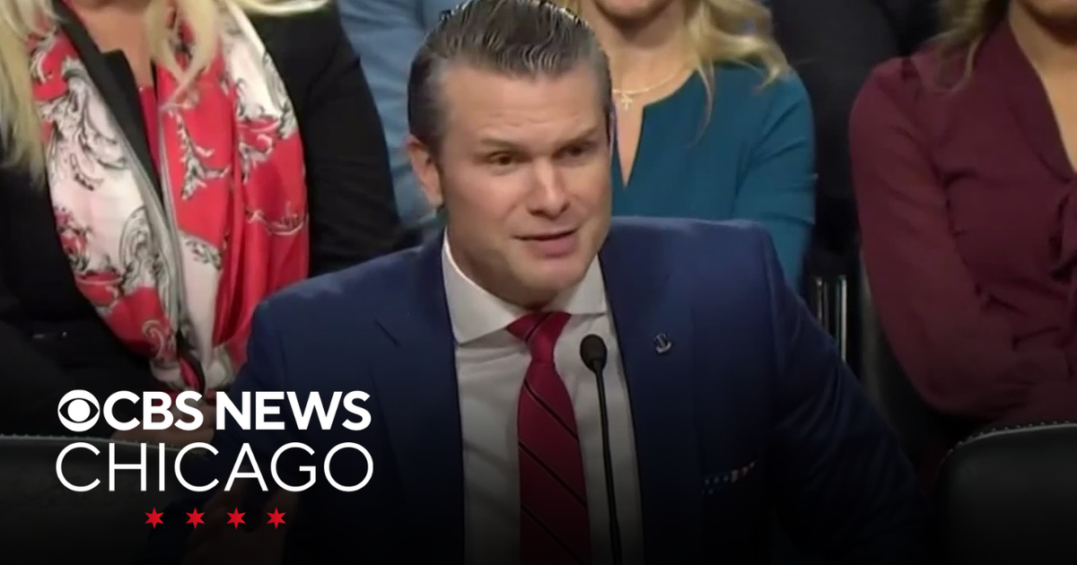 Pete Hegseth confirmed as new defense secretary - CBS Chicago