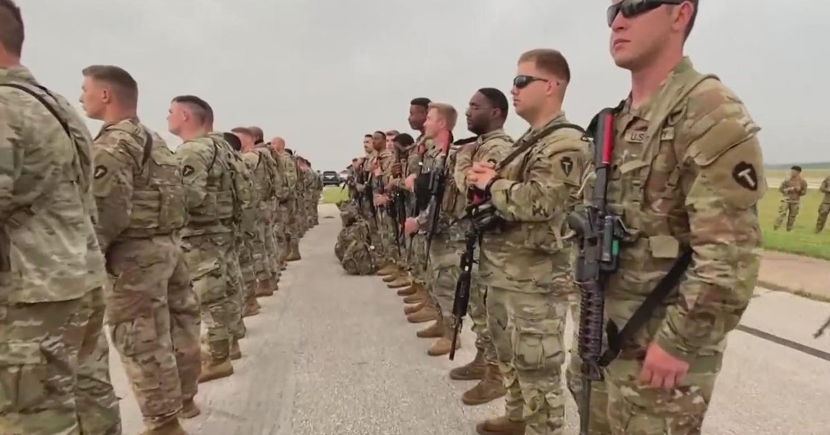 Gov. Abbott deploys Texas tactical border force - CBS Texas