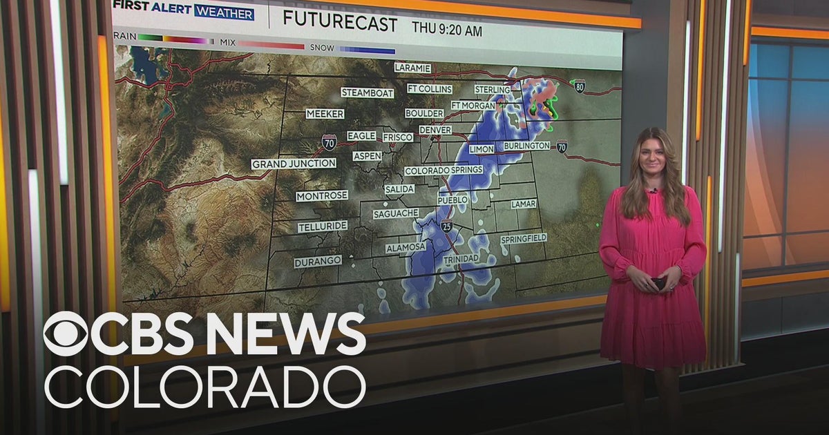 Another warm and sunny day across Colorado before snow chances arrive ...