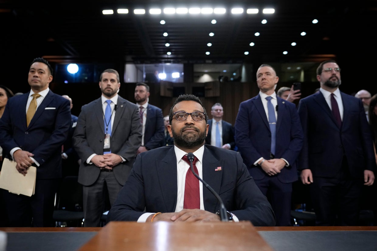 Senate confirms Kash Patel as FBI director in 51-49 vote - CBS News