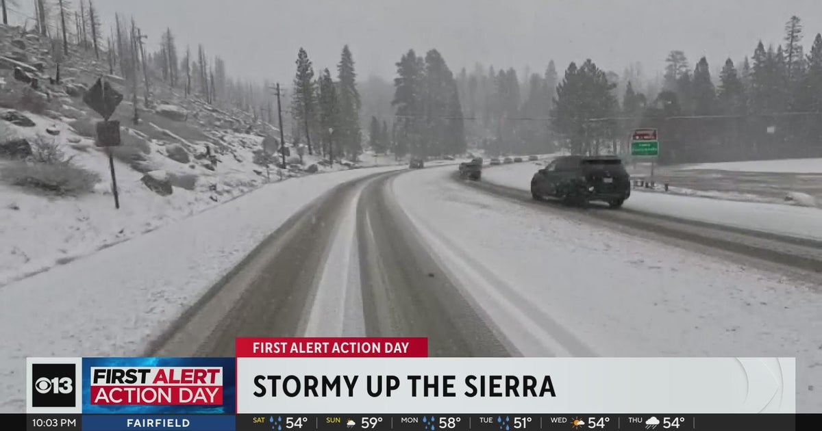 Winter storm brings rain, snow to Northern California and tough driving ...