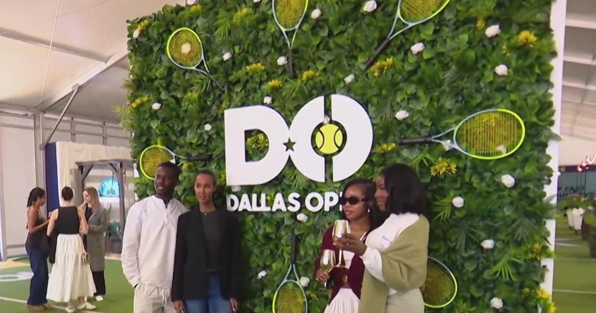 Dallas Open tennis tournament kicks off amid excitement - CBS Texas
