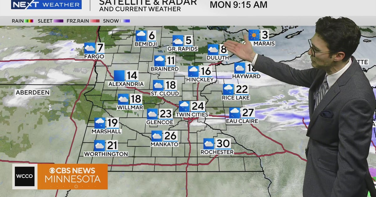 NEXT Weather: 9 a.m. forecast from Feb. 3, 2025 - CBS Minnesota
