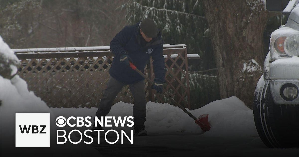 Greater Boston communities start snow cleanup after winter storm moves through - CBS Boston