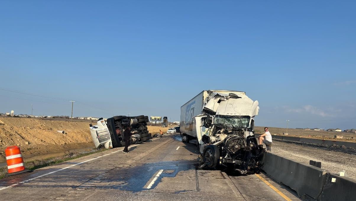 Wreck On I30 Today