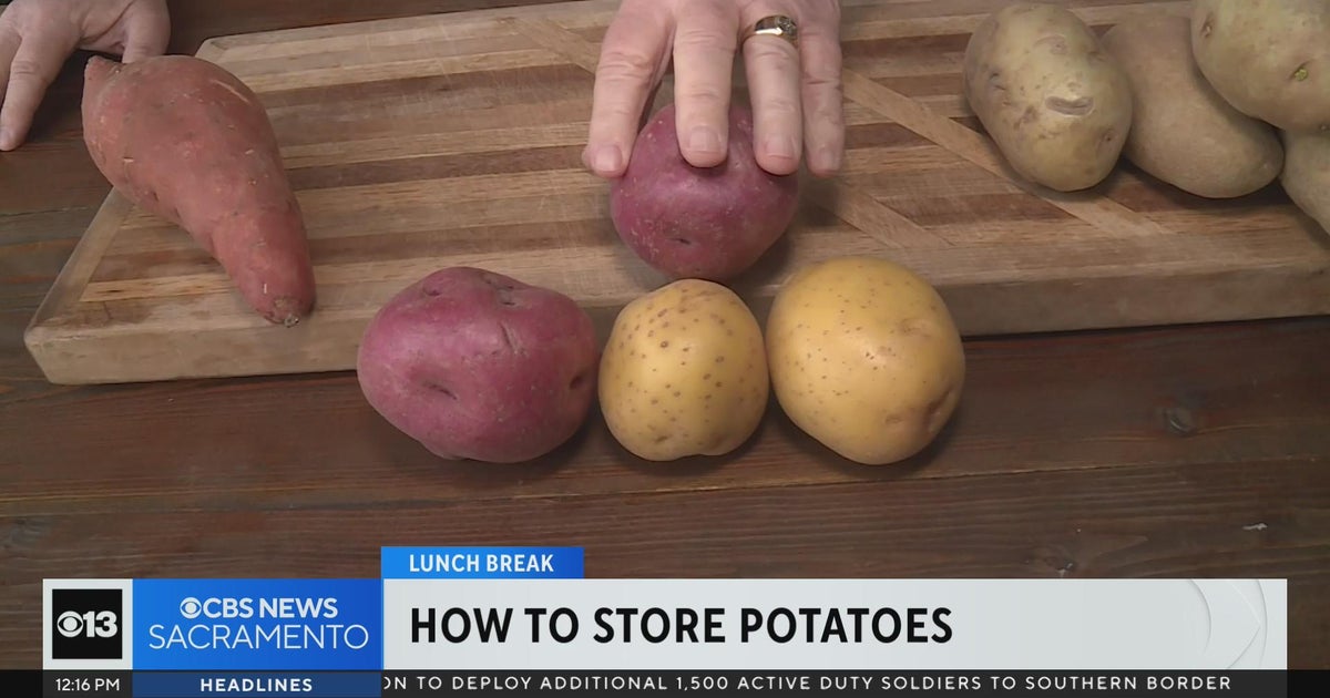 How to store potatoes | Lunch Break with Michael Marks - CBS Sacramento