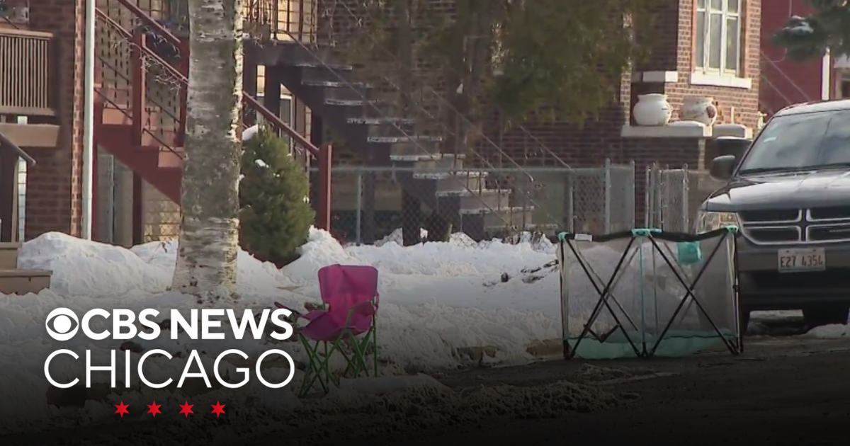 A look at some interesting Chicago parking dibs - CBS Chicago