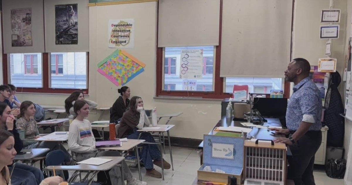 KDKA First Alert Meteorologist Ron Smiley visits Taylor Allderdice High ...