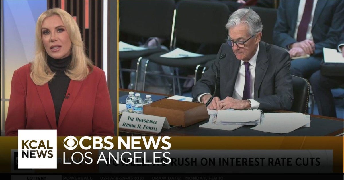 Fed chair: No rush on interest rate cuts | On Your Side - CBS Los Angeles