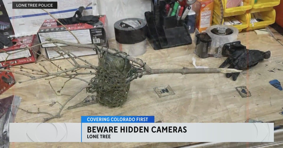 Lone Tree police discover hidden cameras in neighborhood - CBS Colorado