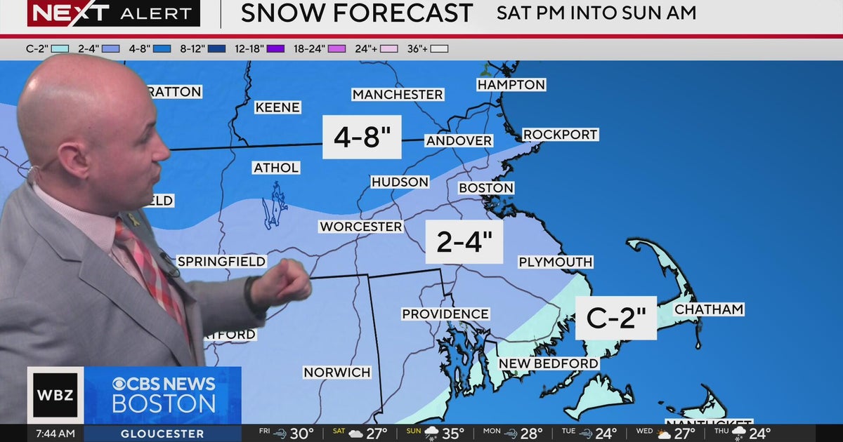 Next Weather: WBZ mid-morning forecast for February 14, 2025 - CBS Boston