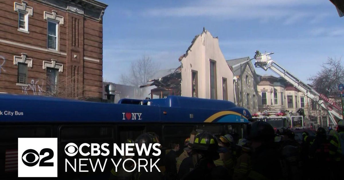100-year-old Brooklyn church destroyed in fire - CBS New York