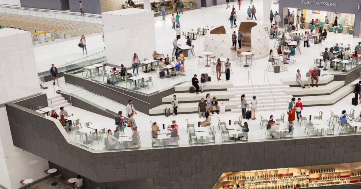 Construction at DIA's Great Hall could soon be nearing its end - CBS ...