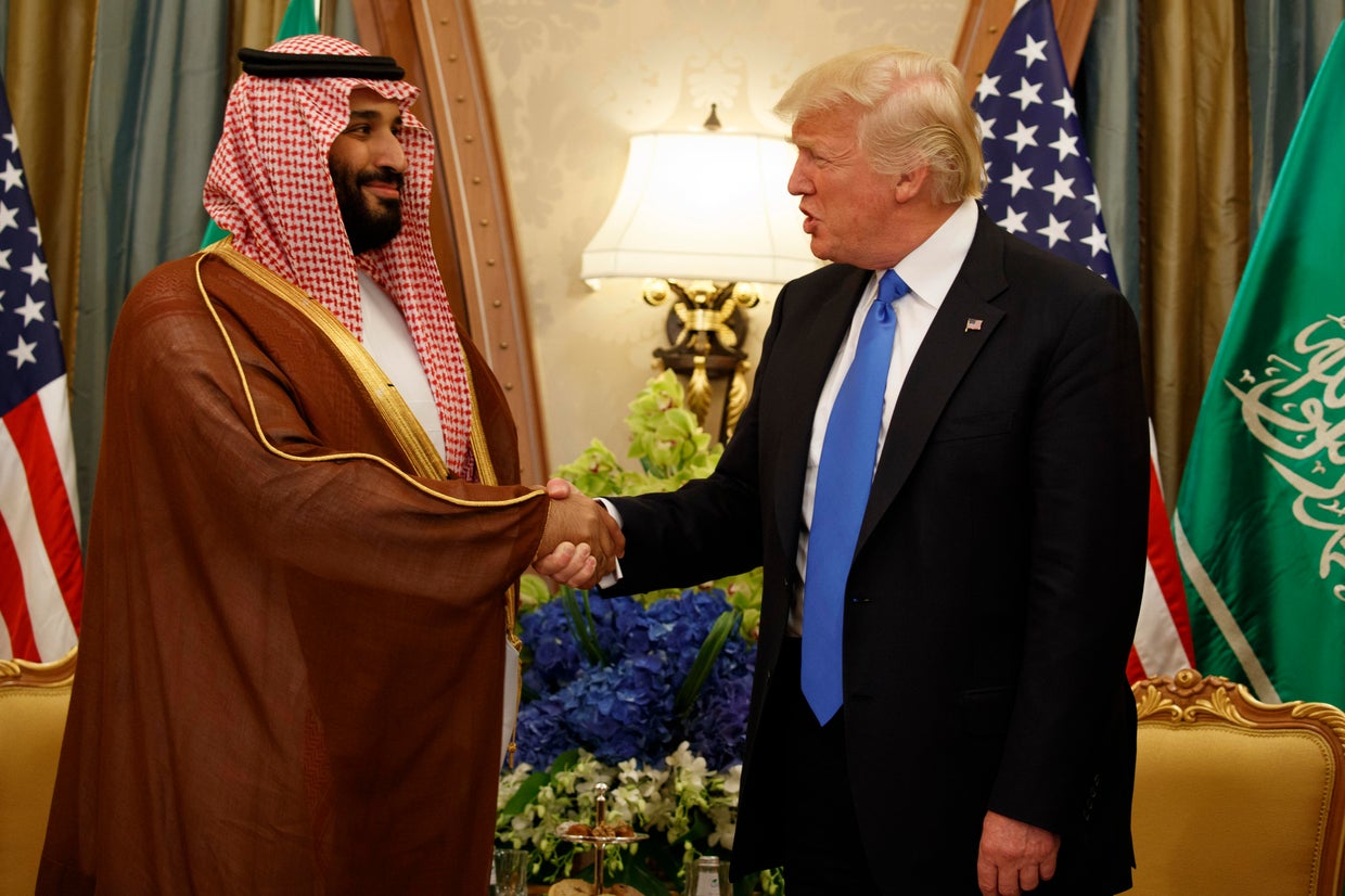 Trump arrives in Saudi Arabia, beginning the first international trip ...