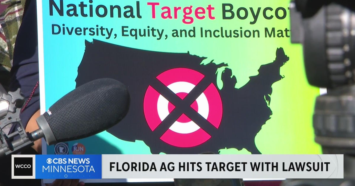 Target sued by Florida's attorney general for DEI initiatives - CBS ...