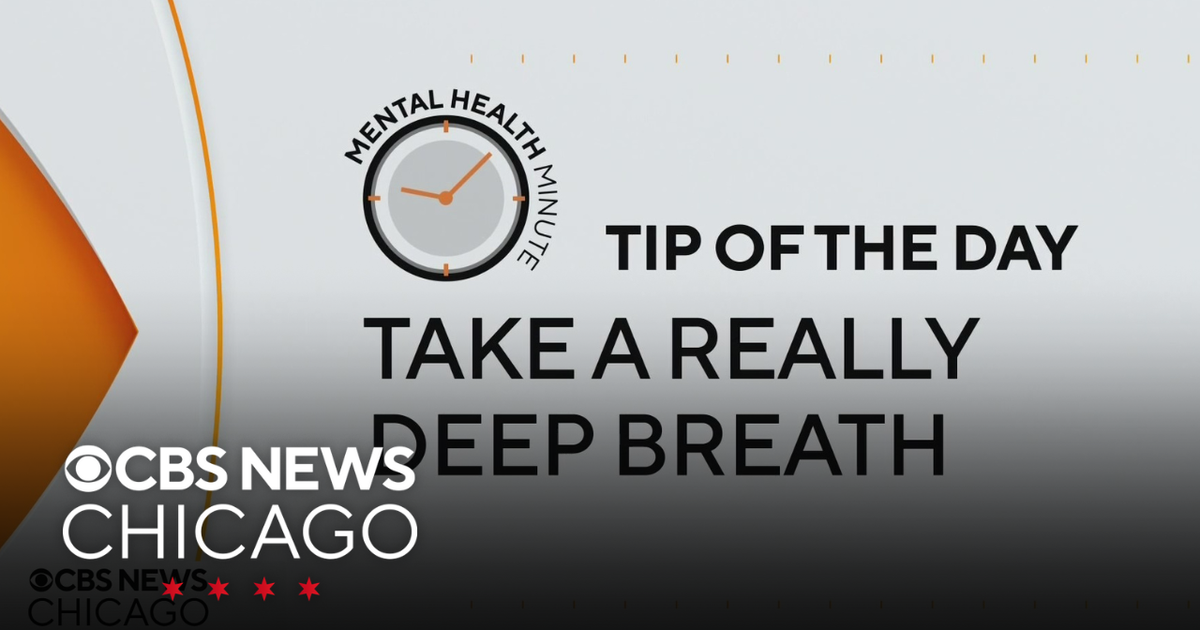 Take a really deep breath | Mental Health Minute - CBS Chicago
