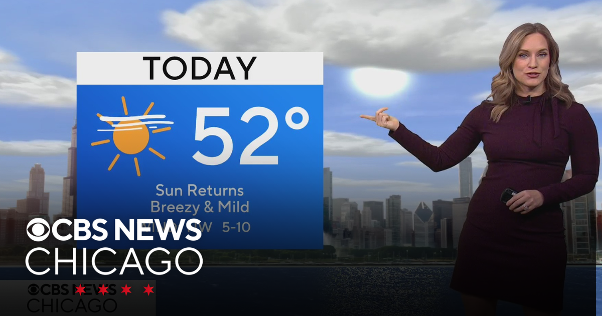 Highs in the 50s continue in Chicago with rain on the way - CBS Chicago